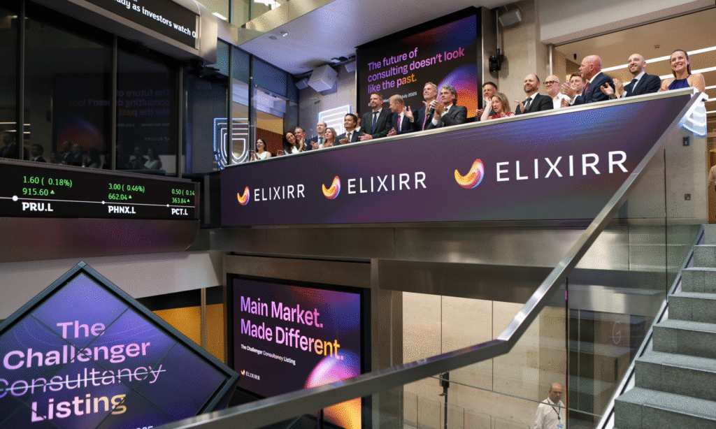 Elixirr makes landmark move to the Main Market, challenging industry convention - Elixirr - USA